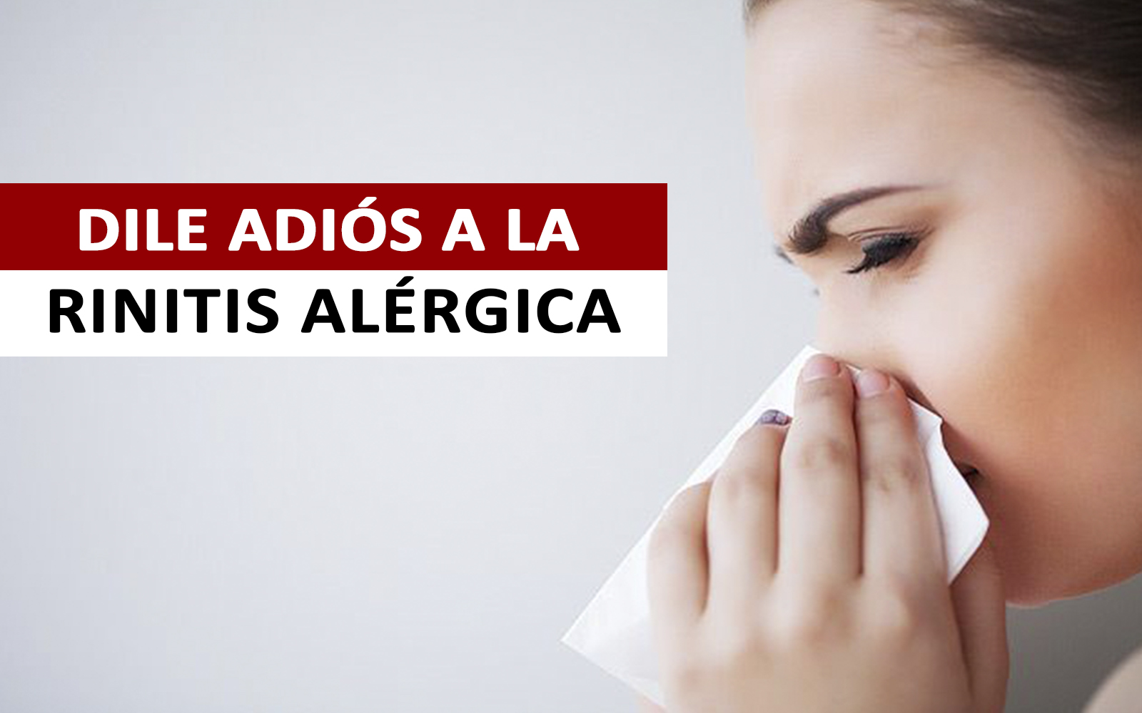Medicamentos para la rinitis sin receta: adiós a la congestión nasal